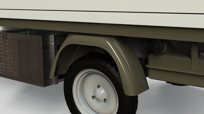 Piaggio Ape V-Curve® | Three-Wheeled Shop Van | Commercial Vehicle
