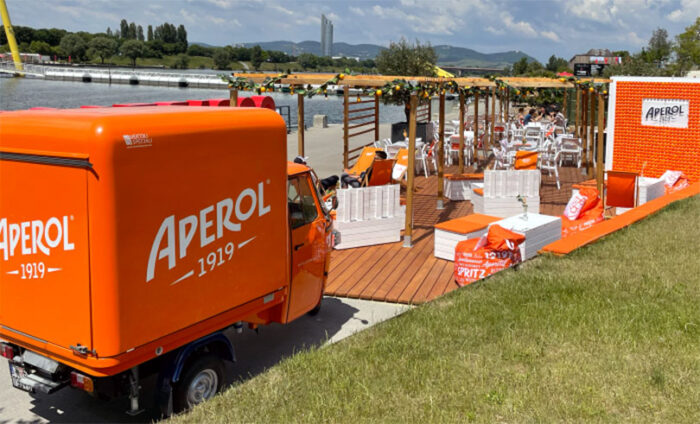 Aperol Cocktail Trucks set the standard