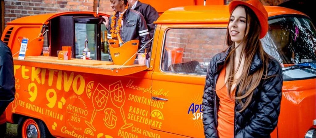 Aperol Cocktail Trucks set the standard